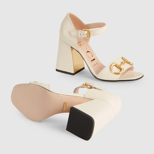 GUCCI BLOCK HEELS – Glamourlyindia