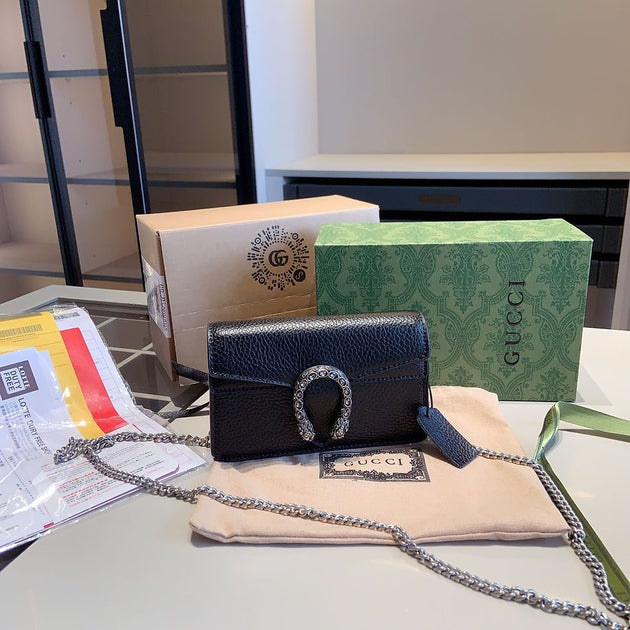 Gucci Mini Dionysus Double Box Packaging leather Bag – Glamourlyindia