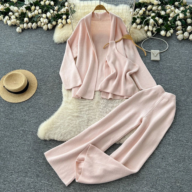 THREE PIECE COORD SET – Glamourlyindia